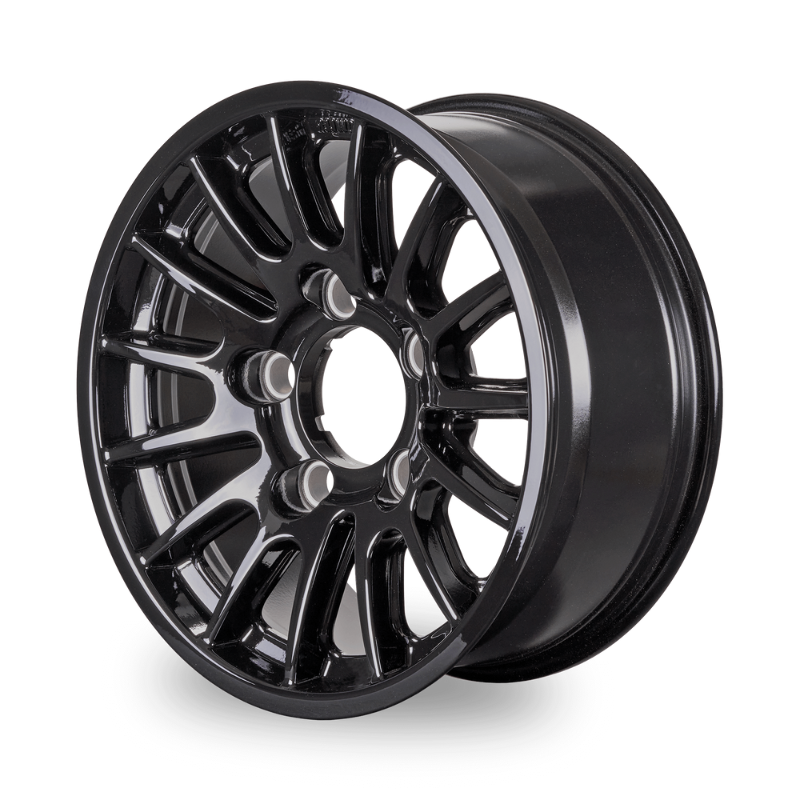 Bowler 18" Black Lightweight Alloy Wheels – SET OF 5 – Nene Overland